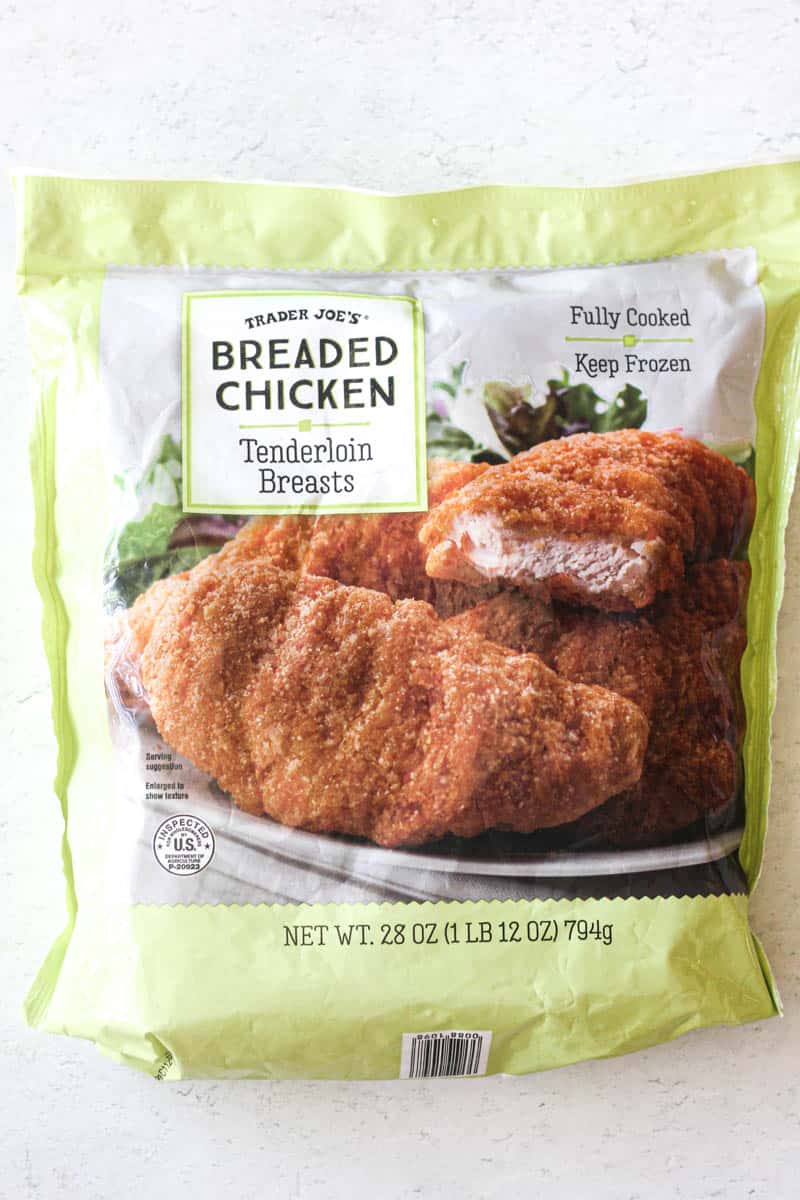 Trader Joe's Breaded Chicken - Air Fryer Chicken Recipes