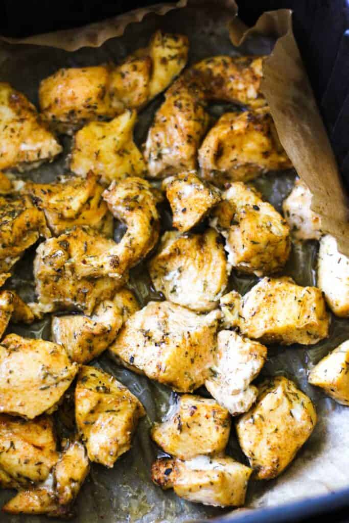 Chicken Breast Cubes - Air Fryer Chicken Recipes
